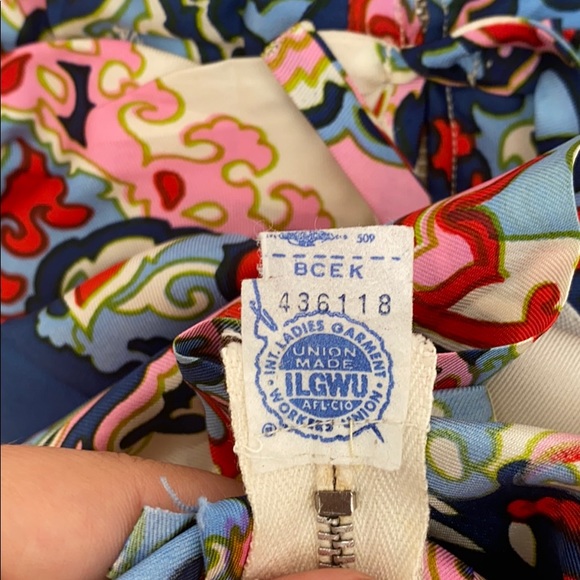 Dresses | Vintage Ilgwu Union Made Floral Dress | Poshmark